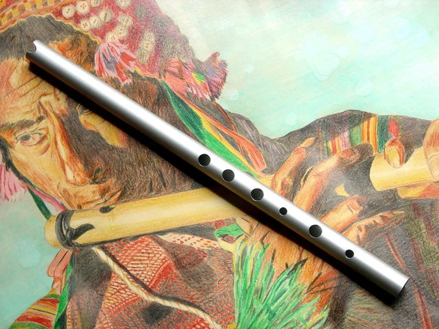 QUENA ALUMINIO - Kena Cusqueña - Peruana - Cuzqueña - Cuzco Flute ...