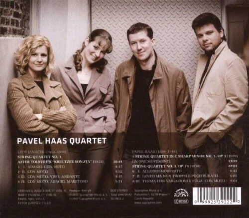 LEOS JAN CEK: STRING Quartet No.1; Pavel Haas: String Quartets Nos. 1 ... LEOS JAN CEK: STRING Quartet No.1; Pavel Haas: String Quartets Nos. 1 ...