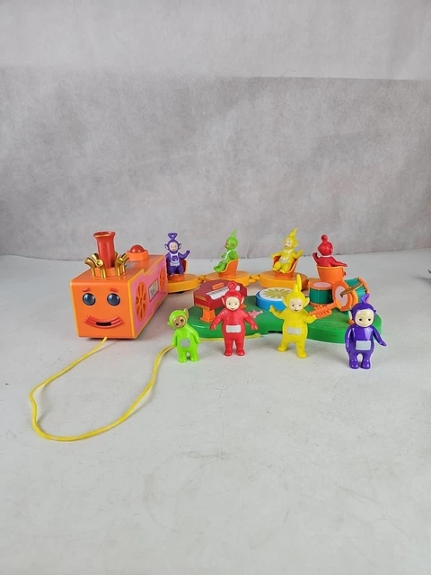 TELETUBBIES CUSTARD TRAIN, Music Playset, Figures, Toy Bundle, Cbeebies ...
