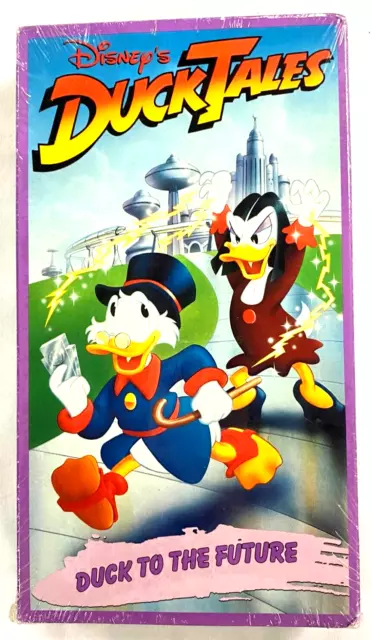 Disneys Ducktales Duck To The Future Vhs 1991 New And Sealed £1747 Picclick Uk