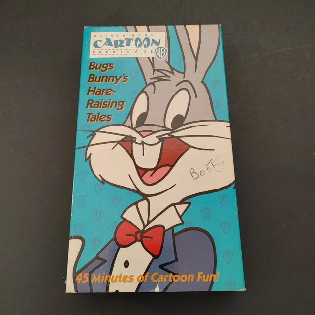 BUGS BUNNY'S HARE-RAISING Tales (VHS, 1988) WB Cartoon Cavalcade 6 ...