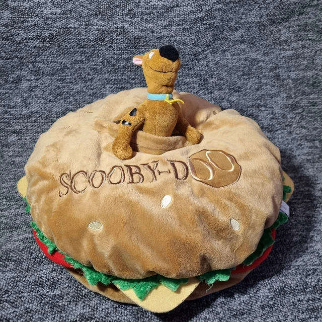 UNIVERSAL STUDIOS SCOOBY Doo Cheeseburger Burger Plush With Scooby Doo ...