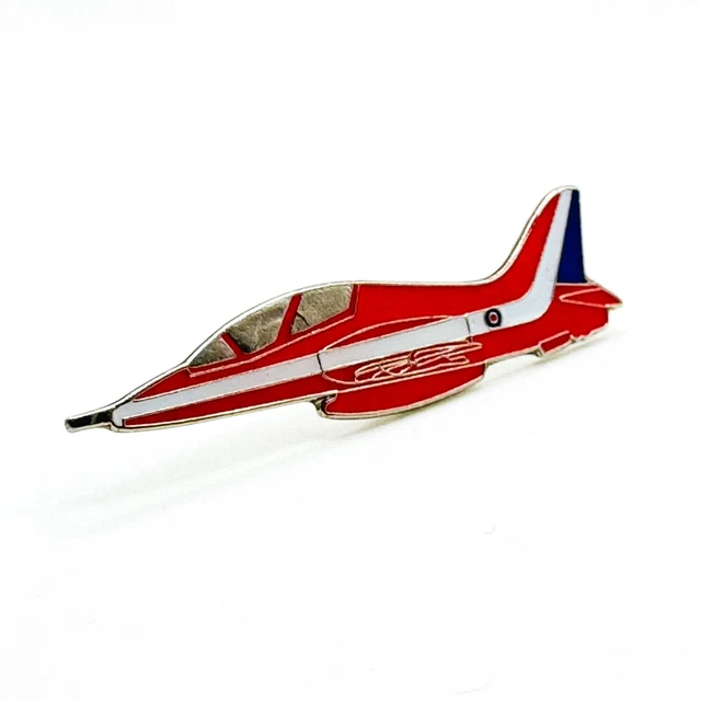 RAF RED ARROWS Jet Plane Enamel Pin Badge MOD Royal Air Force Aviation ...