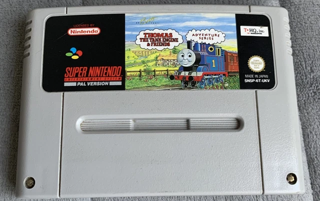 THOMAS THE TANK Engine & Friends Super Nintendo SNES PAL UK Unboxed £9. ...