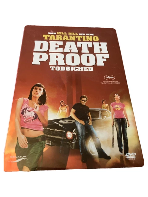 DEATH PROOF DVD Quentin Tarantino Horror Rache Serienmörder Spielfilm ...