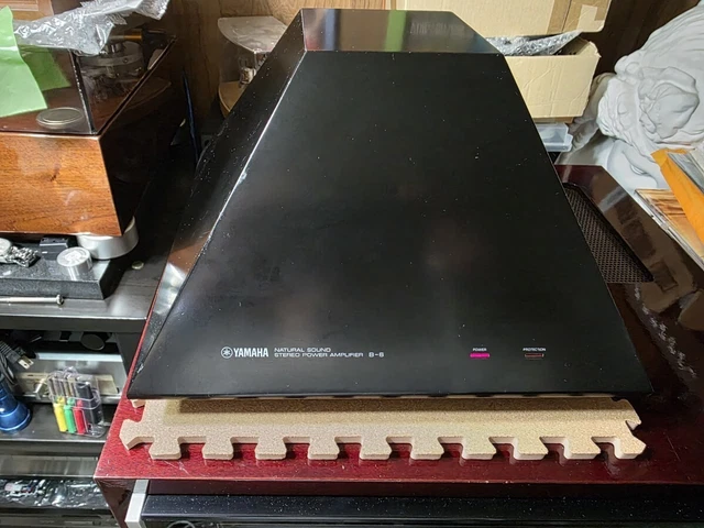 YAMAHA B-6 POWER Amplifier 200W+200W Vintage Pyramid Design Working ...