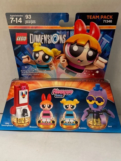 LEGO DIMENSIONS POWERPUFF Girls Team Pack Blossom & Bubbles 71346 NEW ...