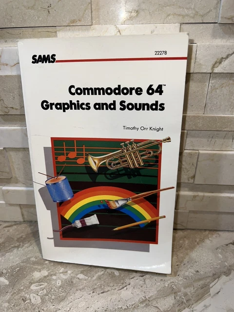 COMMODORE 64 GRAPHICS And Sounds Book Water Damage £16.88 - PicClick UK