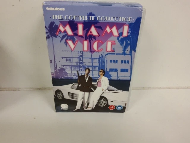 MIAMI VICE - Series 1 - 5 Complete (DVD, 2007) L6 EUR 47,17 - PicClick IT
