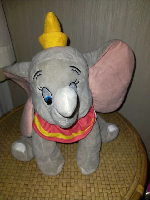 DISNEY DUMBO BIG Ears Elephant Plush Soft Toy 13" Aprox Whitehouse ...