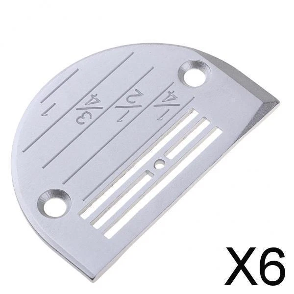 6X PLAQUE D'AIGUILLE de Machine à Coudre Industrielle En Métal E16 ...