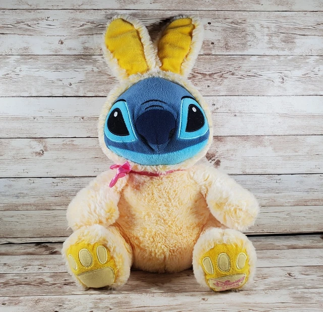 DISNEY STORE STITCH Lilo Stitch Easter Bunny Ears Rabbit Plush Doll ...