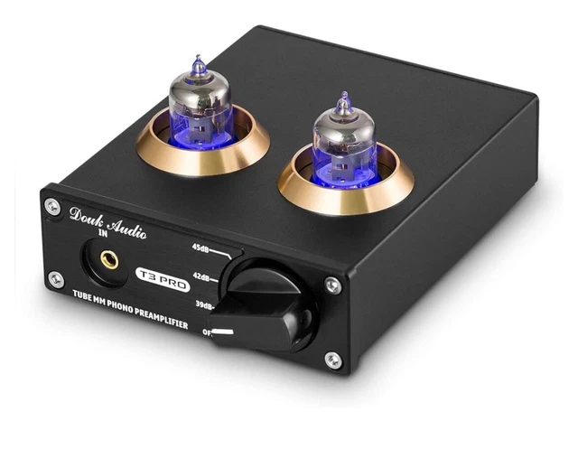 HIFI VALVE TUBE Phono Stage Preamp Stereo Turntable Amplifier Line ...