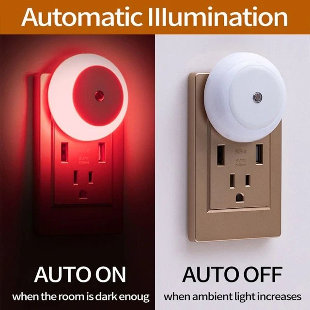 INDUCTION LIGHT ENERGY Saving Socket Light Led Night Light Smart Lights ...