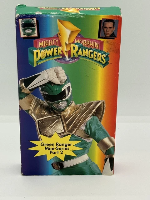 POWER RANGERS ~ Green Ranger Mini Series Part Ii ~ Vhs ~ 1994 £9.34 ...