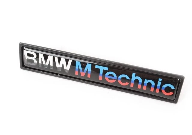 BMW E36 EMBLÈME M Technic Authentique 51132251378 EUR 92,99 - PicClick FR
