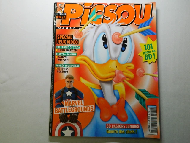 PICSOU MAGAZINE N°519 MARS 2016 " La machine de Paul Bunyan " Bon état ...