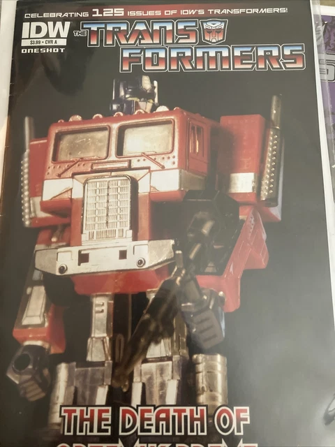 TRANSFORMERS DEATH OF Optimus Prime 1A FN/VF 7.0 2011 image stock EUR 8 ...