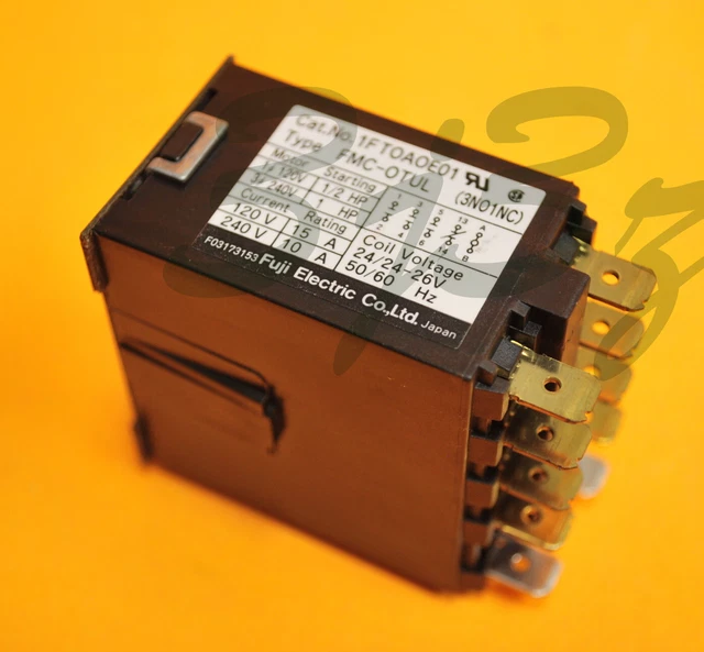 FUJI 1FTOAOE01 CONTACTOR Type FMC-OTUL (3NO1NC) $74.95 - PicClick