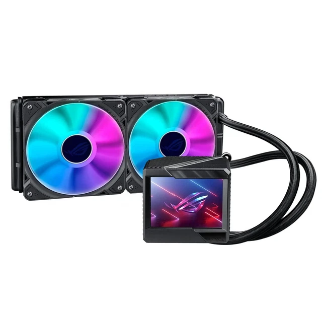 ASUS ROG RYUJIN II 240mm ARGB AIO Liquid CPU Cooler, 3.5” LCD, Silent ...