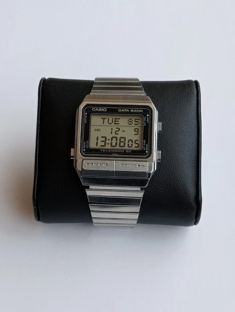 CASIO DATA BANK Db-500 Telememo 50 Alarm Digital Watch (1985 ...