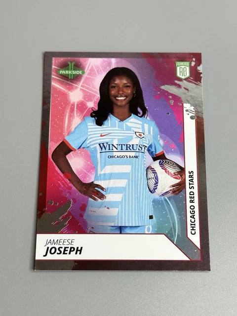 JAMEESE JOSEPH 2024 Parkside NWSL Volume 1 Foil Rookie #166 Chicago Red ...
