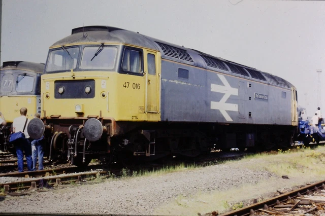 35MM ORIGINAL COLOUR Rail Slide BR Class 47 47016 at Bescot 05.90 £2.99 ...