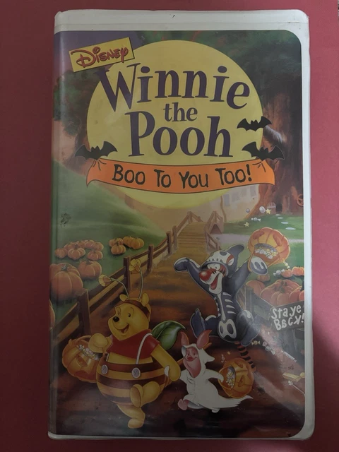 WINNIE THE POOH - Boo to You Too (VHS, 1997) Classic Movie, Pooh Bear ...