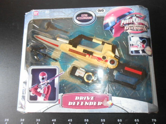 POWER RANGERS OPERATION OVERDRIVE DRIVE DEFENDER BLASTER Gig Bandai O14 ...
