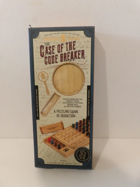 THE CASE OF The Code Breaker Sherlock Holmes - The Puzzling Game Of Deduction £13.00 - PicClick UK