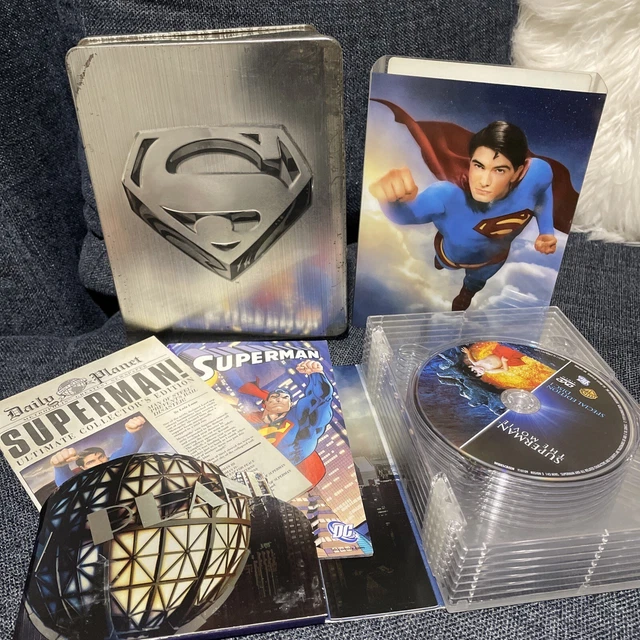 SUPERMAN ULTIMATE 13 Disc Collection DVD Region 4 Tin Set Collector's ...
