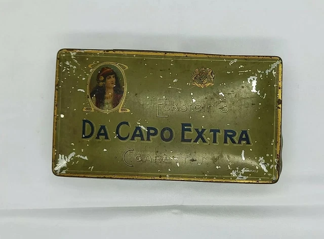 ALTE BLECHDOSE ECKSTEIN`S Da Capo Extra 100er Dresden EUR 16,50 ...