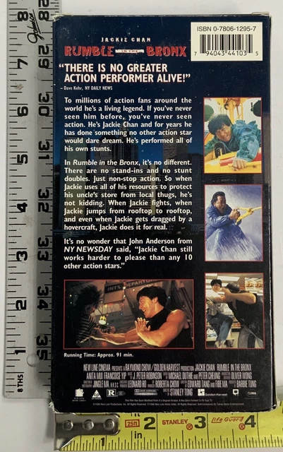 RUMBLE IN THE Bronx 1996 VHS Jackie Chan VHSshopCom EUR 17,08 - PicClick DE