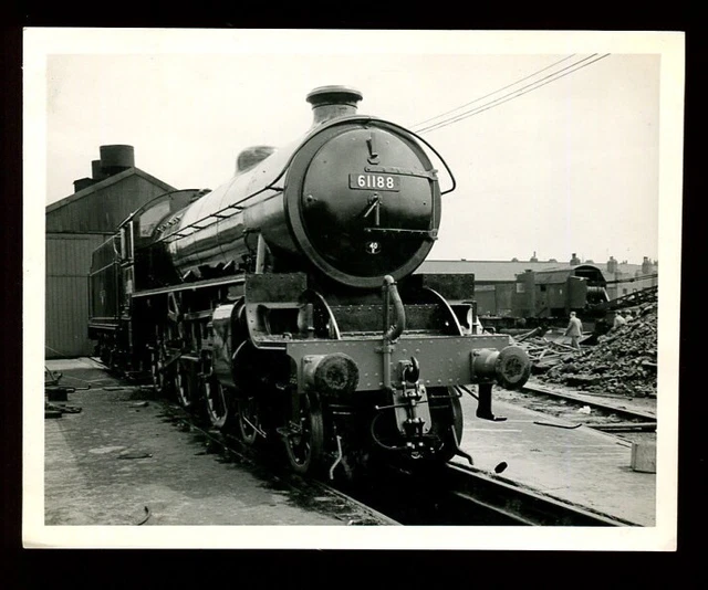 LNER THOMPSON B1 Loco No. 61188 at Doncaster 04.06.1961 Railway Photo £ ...