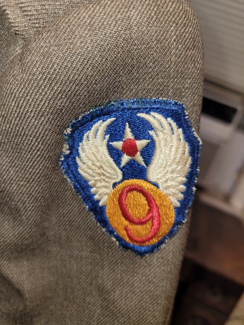 ORIGINAL WWII, WW2, 9Th Army Air Force Usaaf, Uniform, Ike Jacket ...