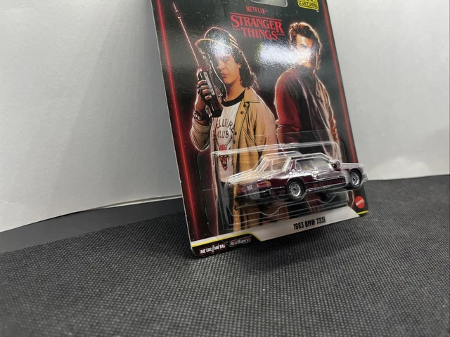 HOT WHEELS PREMIUM 2025 Pop Culture Stranger Things 1983 BMW 733i ...