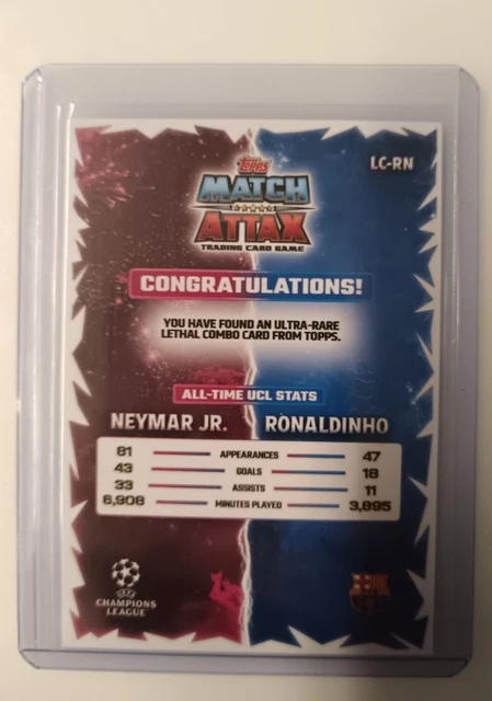 TOPPS MATCH ATTAX 2025/26 25/26 2026 Lethal Combo EUR 55,00 - PicClick DE