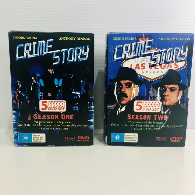 CRIME STORY DVD Complete Series Season 1 2 All Regions Box Set 10 Discs ...