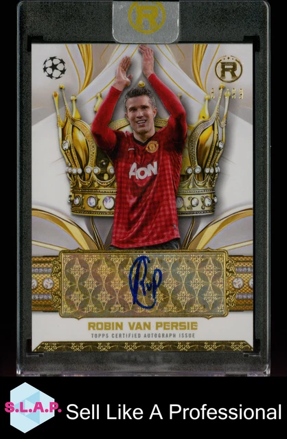 ROBIN VAN PERSIE /99 Topps Revernce Cla-Rvp 2025 Ucl Manchester United ...