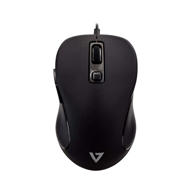 V7 MU300 PRO USB 6-Button Wired Mouse with Adjustable DPI - Black $15. ...