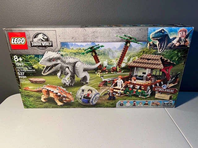 LEGO JURASSIC WORLD 75941 Indominus Rex vs. Ankylosaurus New & Retired ...