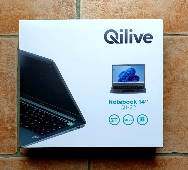 QILIVE-ORDINATEUR PORTABLE NOTEBOOK 14"-Q1-22-RAM 4GB-128GB-Windows11 ...