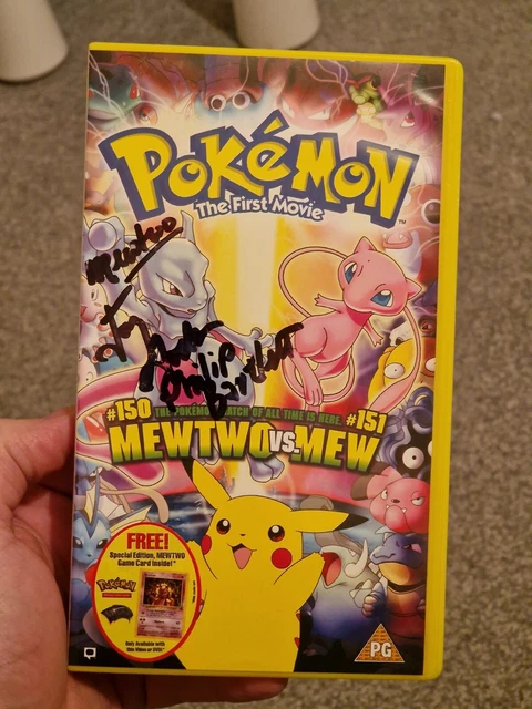 JAY GOEDE / Philip Bartlett Signed Pokémon First Movie Vhs, Sealed With ...