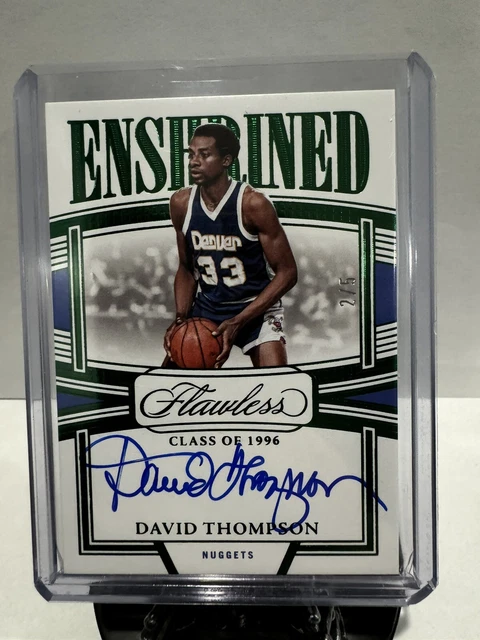 2022-23 DAVID THOMPSON auto impeccable classe de 1996/5 EUR 24,99 ...