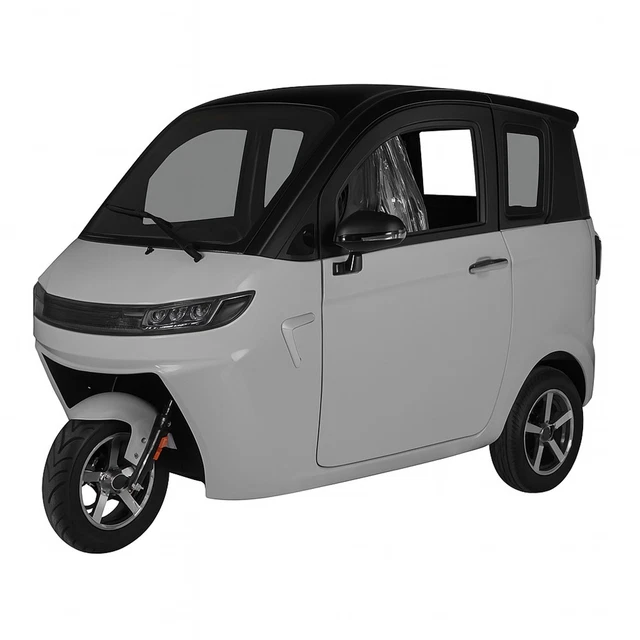 URBAN HOPPER CABIN Pro Elektro Kabinenroller MopedAuto MicroCar 25kmh 1 ...