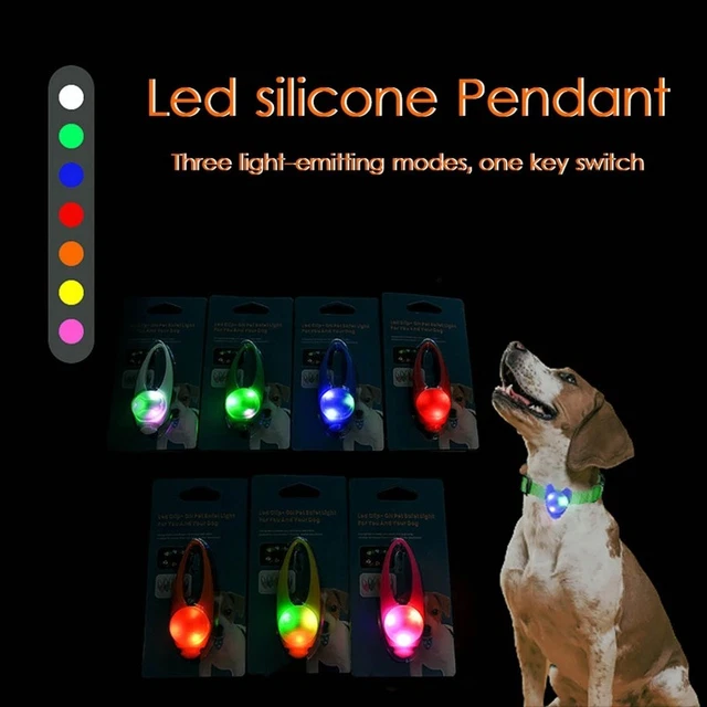 LED CLIP-ON PET Safety Blinking Light Making Your Small Medium Large ...