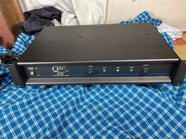 AMPLIFICATEUR DE PUISSANCE QSC MX-700 2x150W 8Ω audio domestique... EUR ...