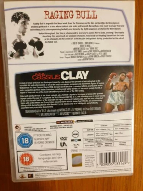 RAGING BULL/AKA CASSIUS Clay Robert De Niro 2007 DVD Top-quality £3.08 ...