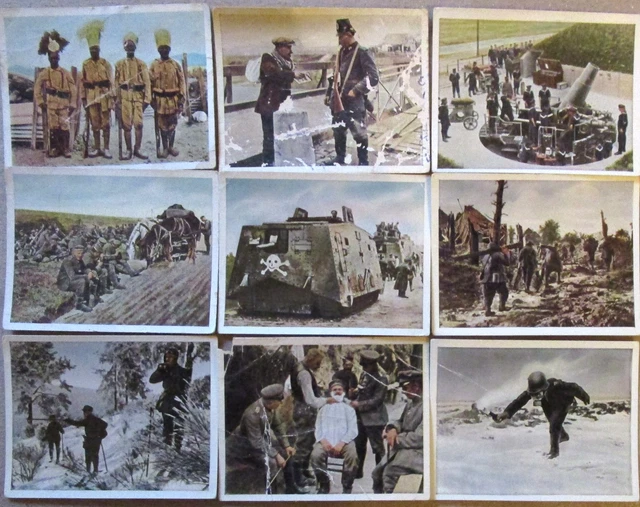 1930S CIGARETTE CARDS The World War £5.00 - PicClick UK