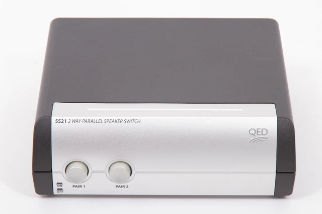 QED SS21 SPEAKER switching unit - control two sets of speakers from one ...